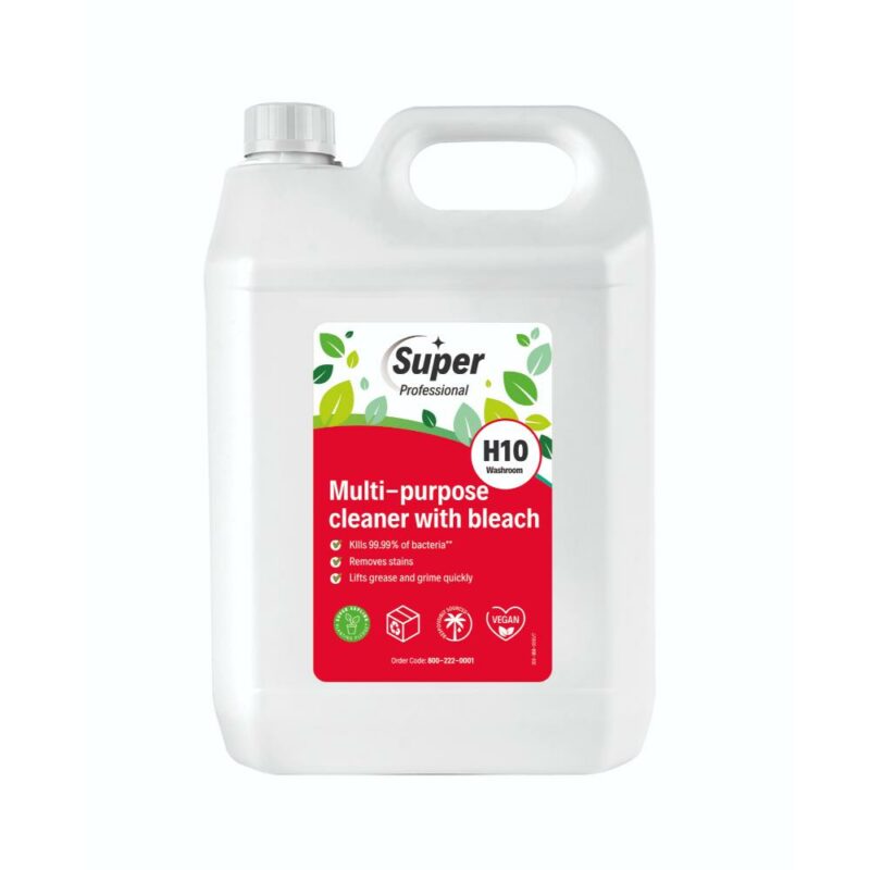 H10 Multi-Purpose Cleaner with Bleach (5L) - Mirius